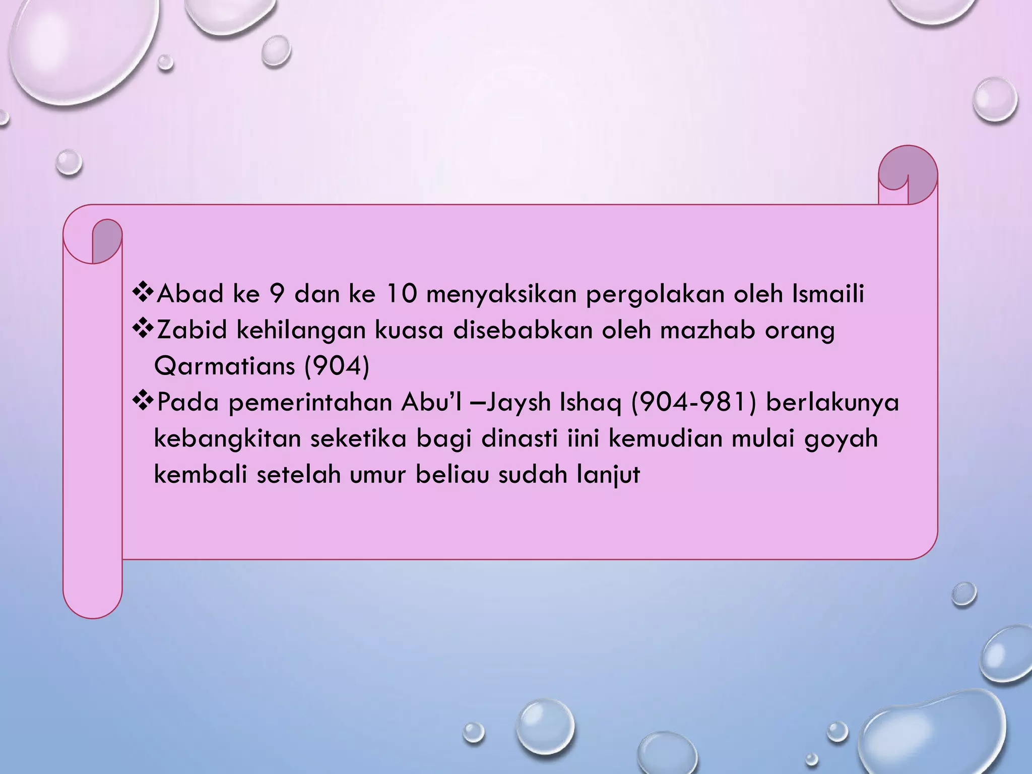 Sejarah Penubuhan Dinasti Ziyadid | PPT