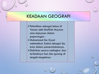 Sejarah Penubuhan Dinasti Ziyadid | PPT