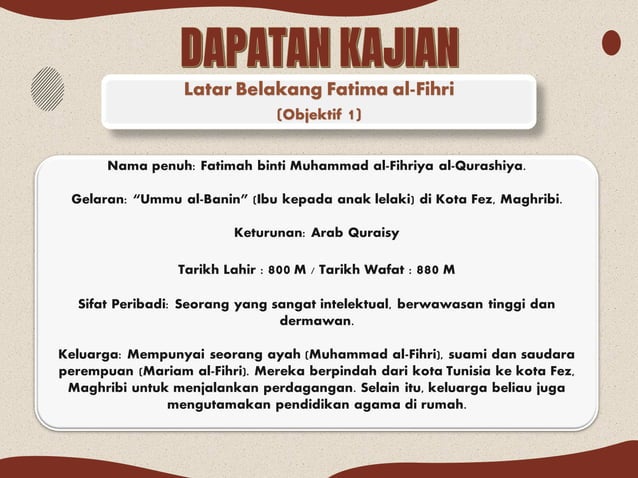 Biografi Fatima al-Fihri: Peranan dalam Penubuhan Universiti al ...