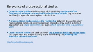 2021f_Cross-sectional study.pptx | Medical Health