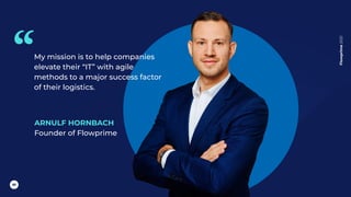 Bringing Silicon Valley to German Logistics & Beyond | Flowprime | PDF