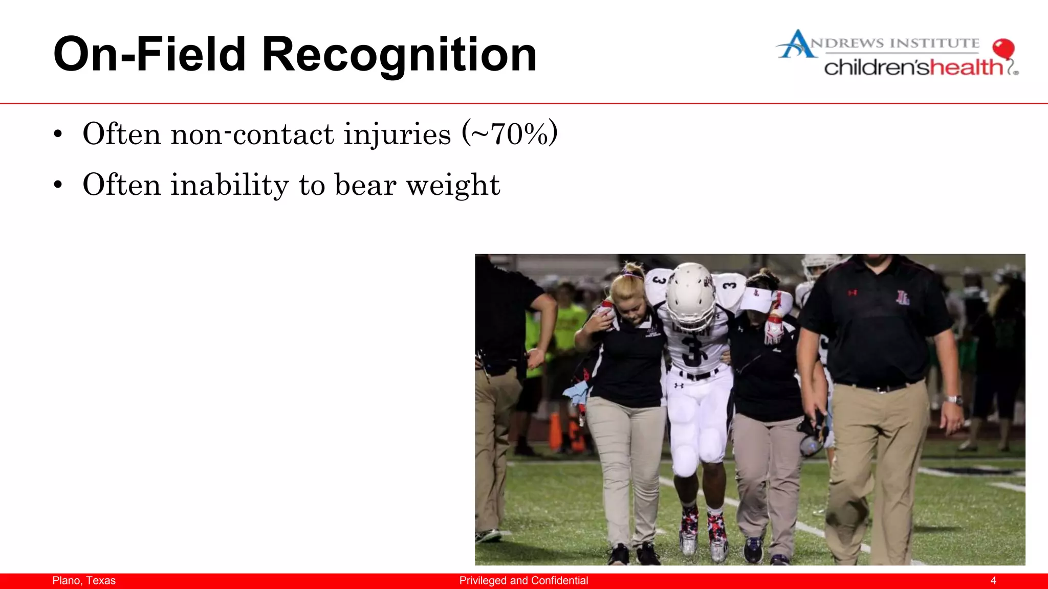 Pediatric ACL Injuries | PPTX