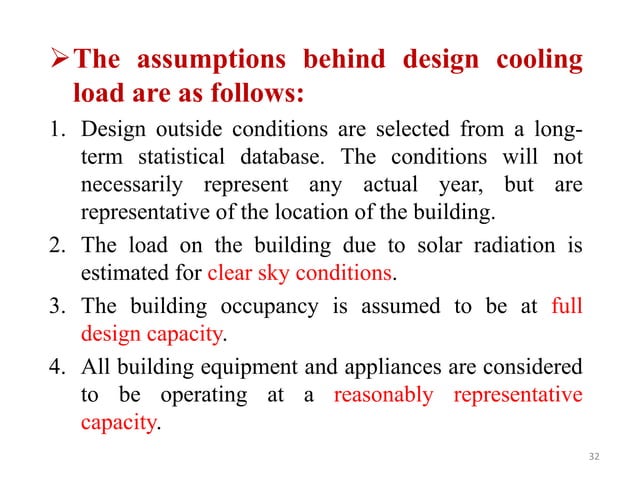 2021 heating and cooling loads | PPTX