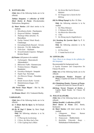 2021 icse reducedsylabiix-appendix-i | PDF