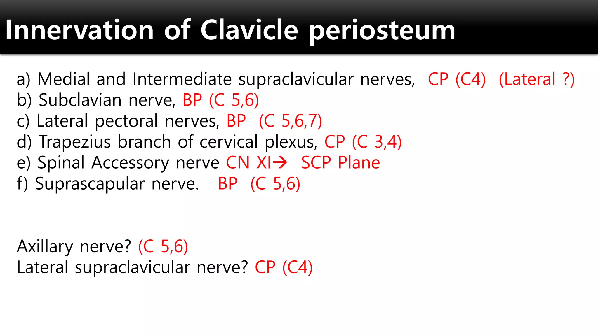 2021 KSRA clavicle innervation | PPTX