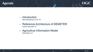DEMETER at OGC Agriculture Session | PPT | Free download