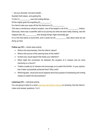 October 2021 - Cambridge English Teaching Activities | PDF