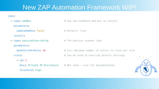 2021 ZAP Automation in CI/CD | PPT