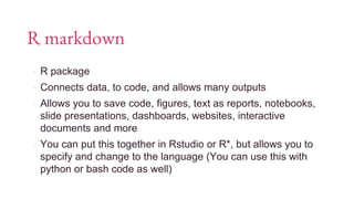 R markdown and Rmdformats | PPT