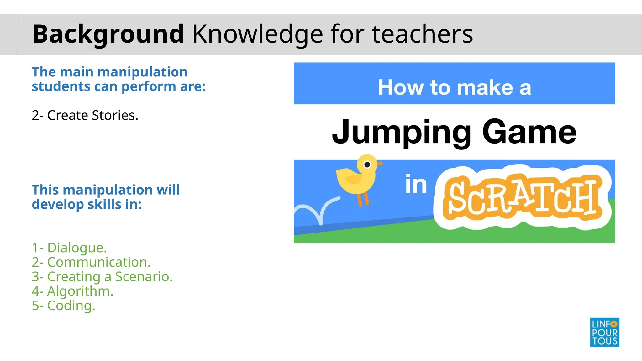 Scratch Programming For Grades 1 To 6pptx Programming Languages