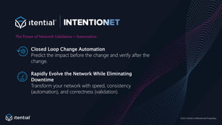Achieving Closed Loop Firewall Automation with Batfish Enterprise & Itential | PPTX