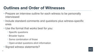 Conducting an Effective Internal Investigation | PPTX