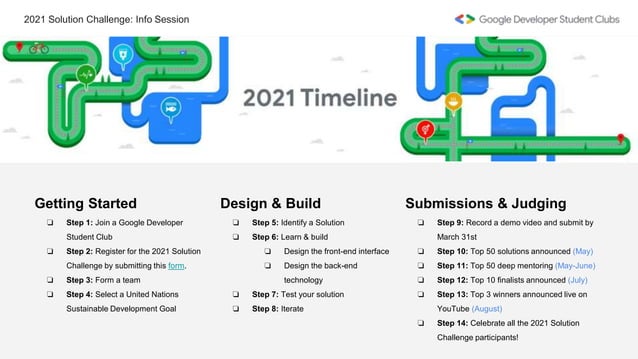 2021 Solution Challenge Kick Off Ppt