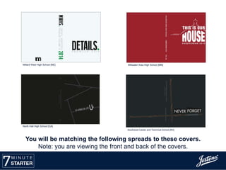 Theme Matching Yearbook Design Slideshow | PPT