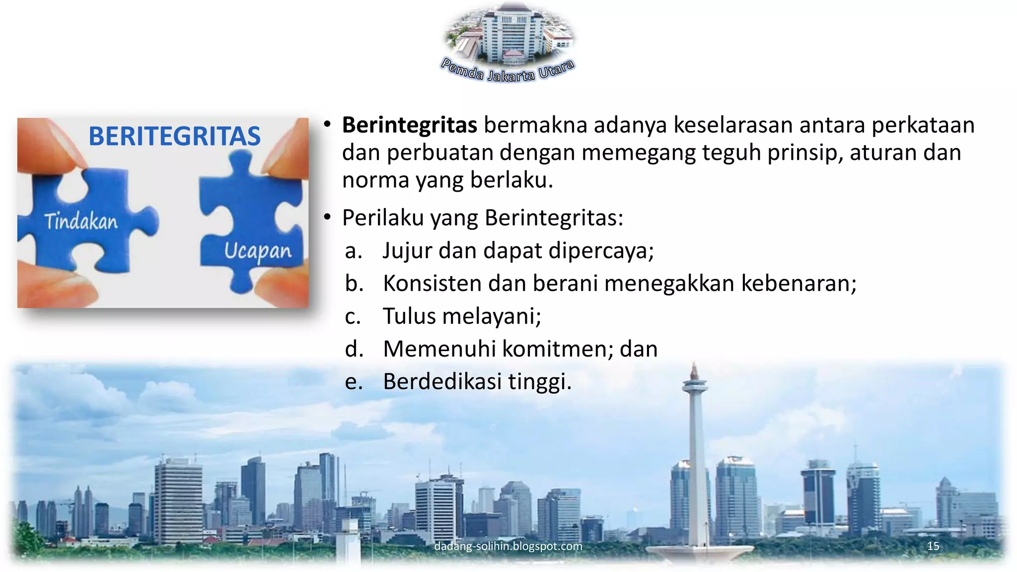 Transformasi Peran Strategis Aparatur Pemda Provinsi DKI Jakarta ...