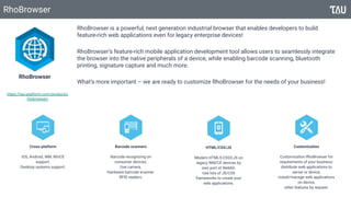 Tau Technologies intro | PDF