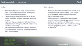 Tau Technologies intro | PPT