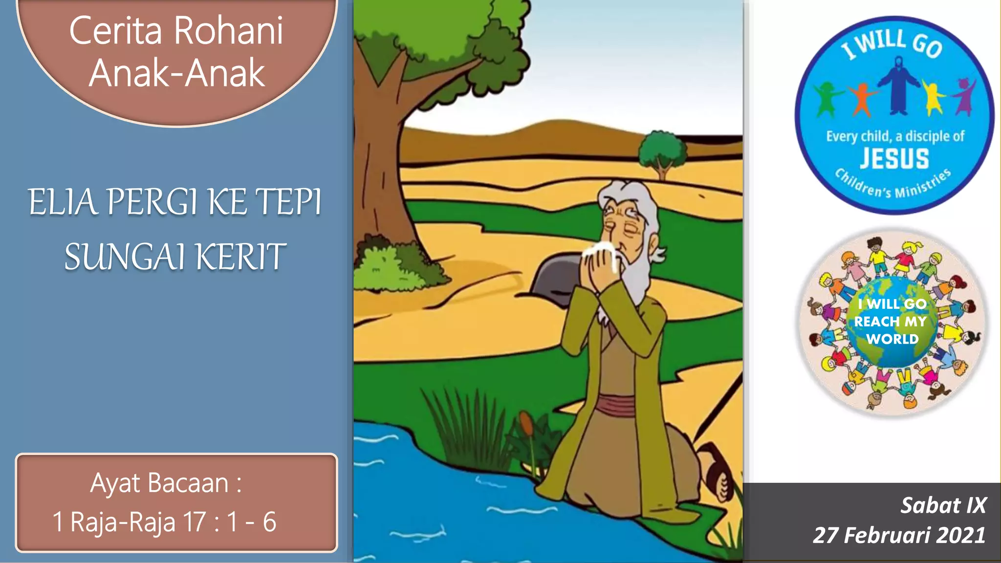 ELIA PERGI KE TEPI SUNGAI KERIT | PPTX