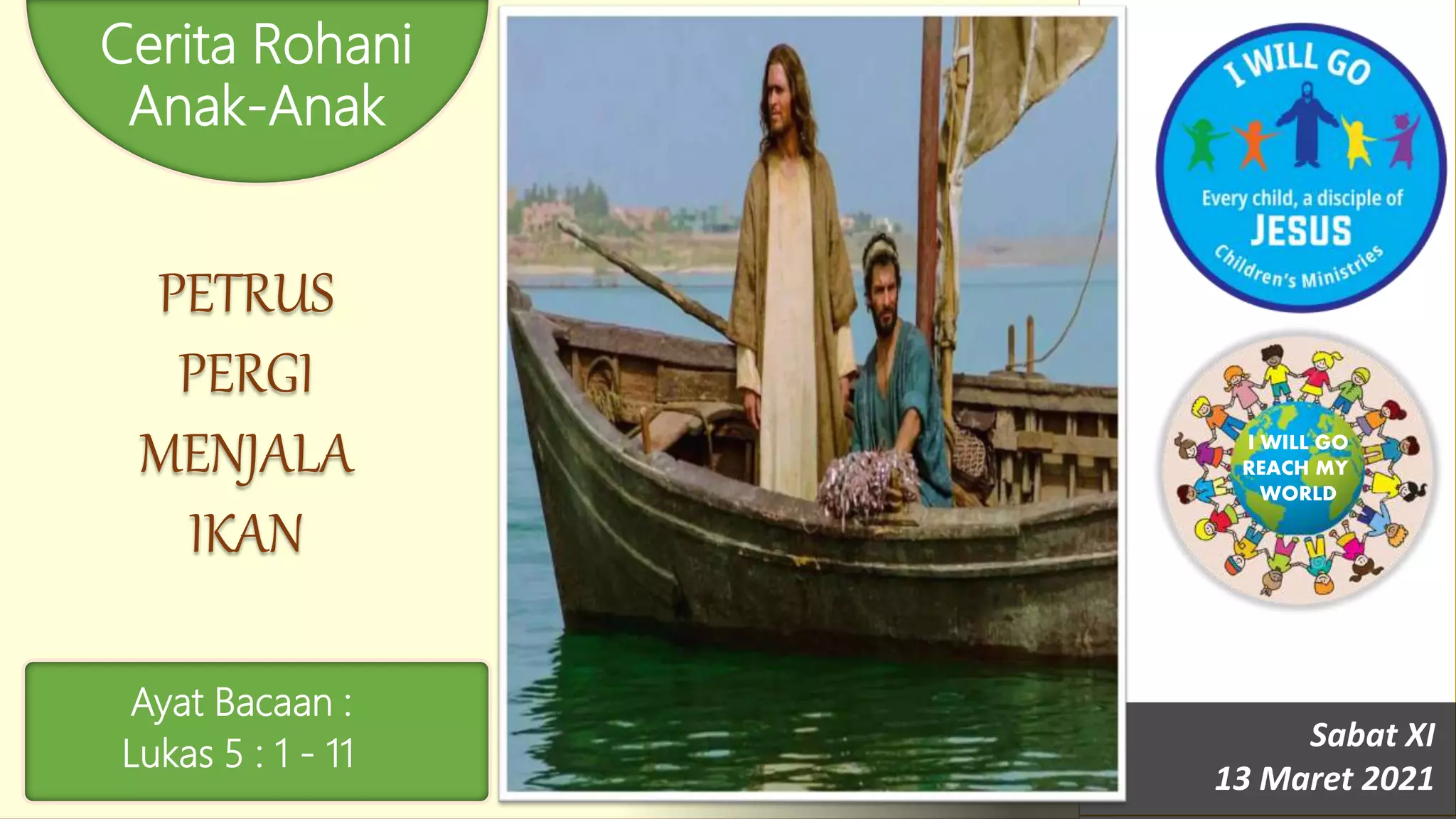 PETRUS PERGI MENJALA IKAN | PPT