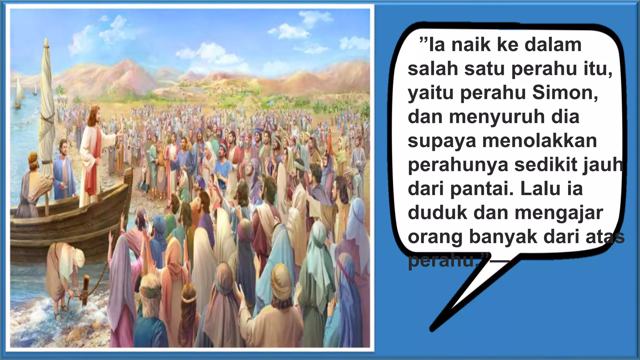 PETRUS PERGI MENJALA IKAN | PPT