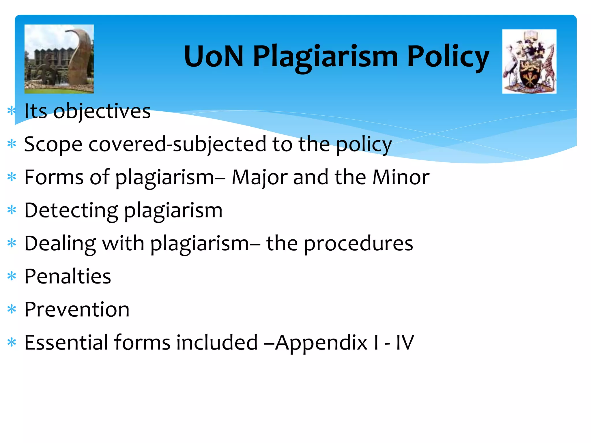 2021 UoN Turnitin Similarity Checker & Plagiarism Policy.pptx