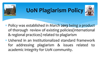 2021 UoN Turnitin Similarity Checker & Plagiarism Policy.pptx