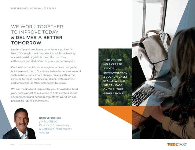 2021 Vericast Sustainability Report | PPT