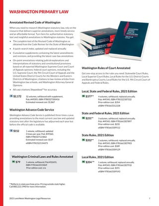 2021 Washington State catalog | PDF