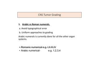 Summary of 2021 WHO Classification of CNS Tumors | PDF