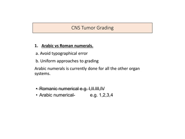 Summary of 2021 WHO Classification of CNS Tumors | PDF | Brain and ...