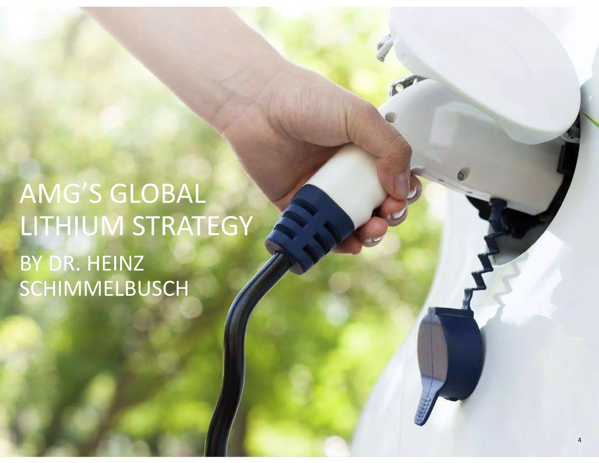 Capital Markets Day AMG Lithium Presentation | PDF