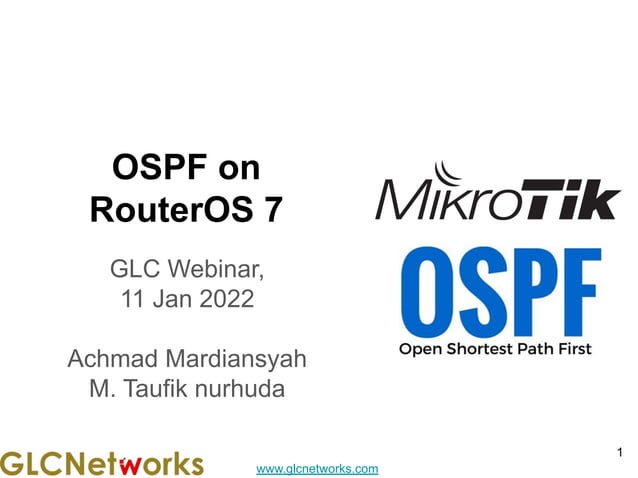 OSPF On Router OS7 | PPT