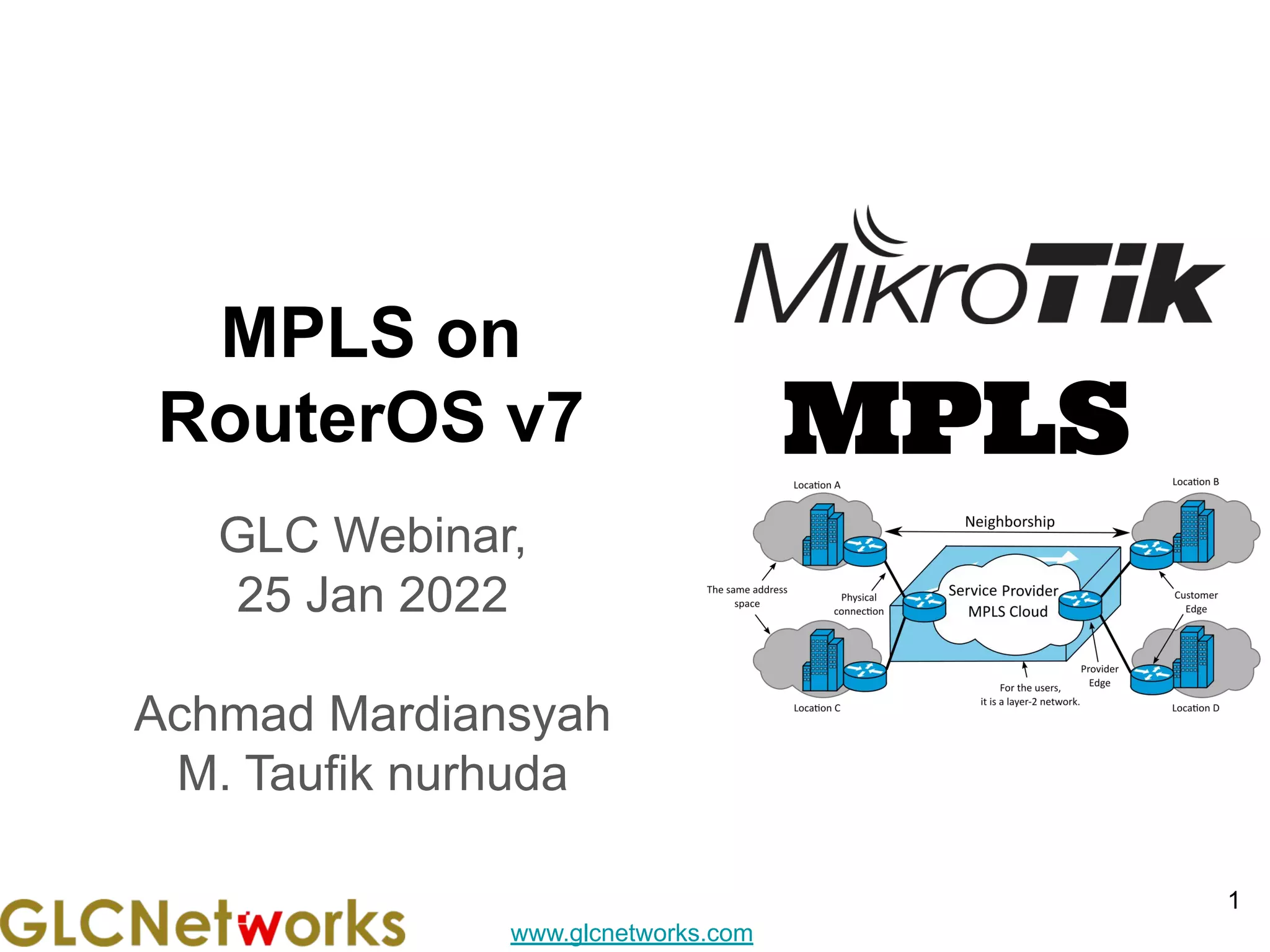 MPLS on Router OS V7 - Part 1 | PDF