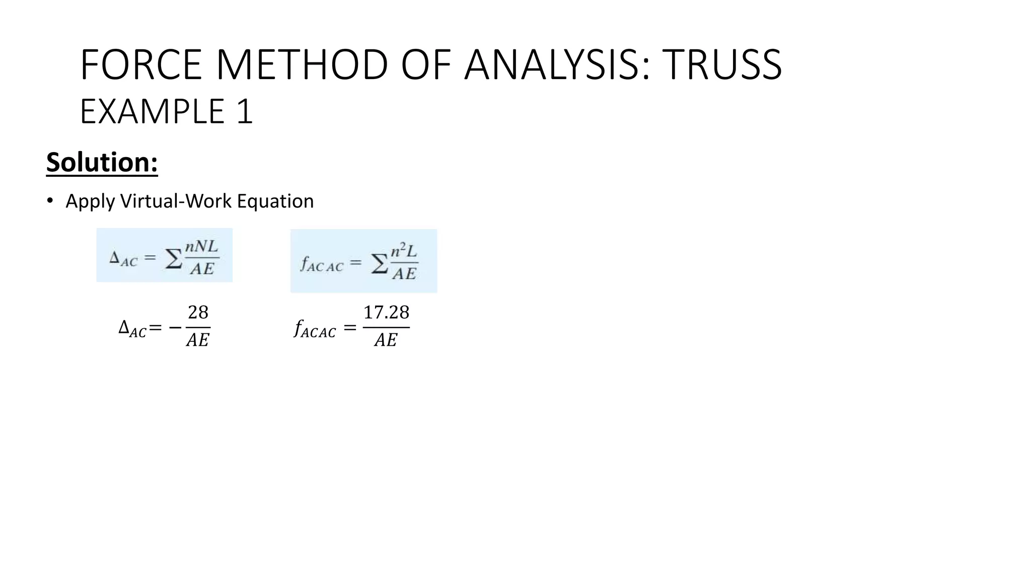 Topic2_Force Method of Analysis Truss.pptx