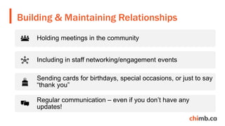 Showing Appreciation & Building Meaningful Relationships | PPT