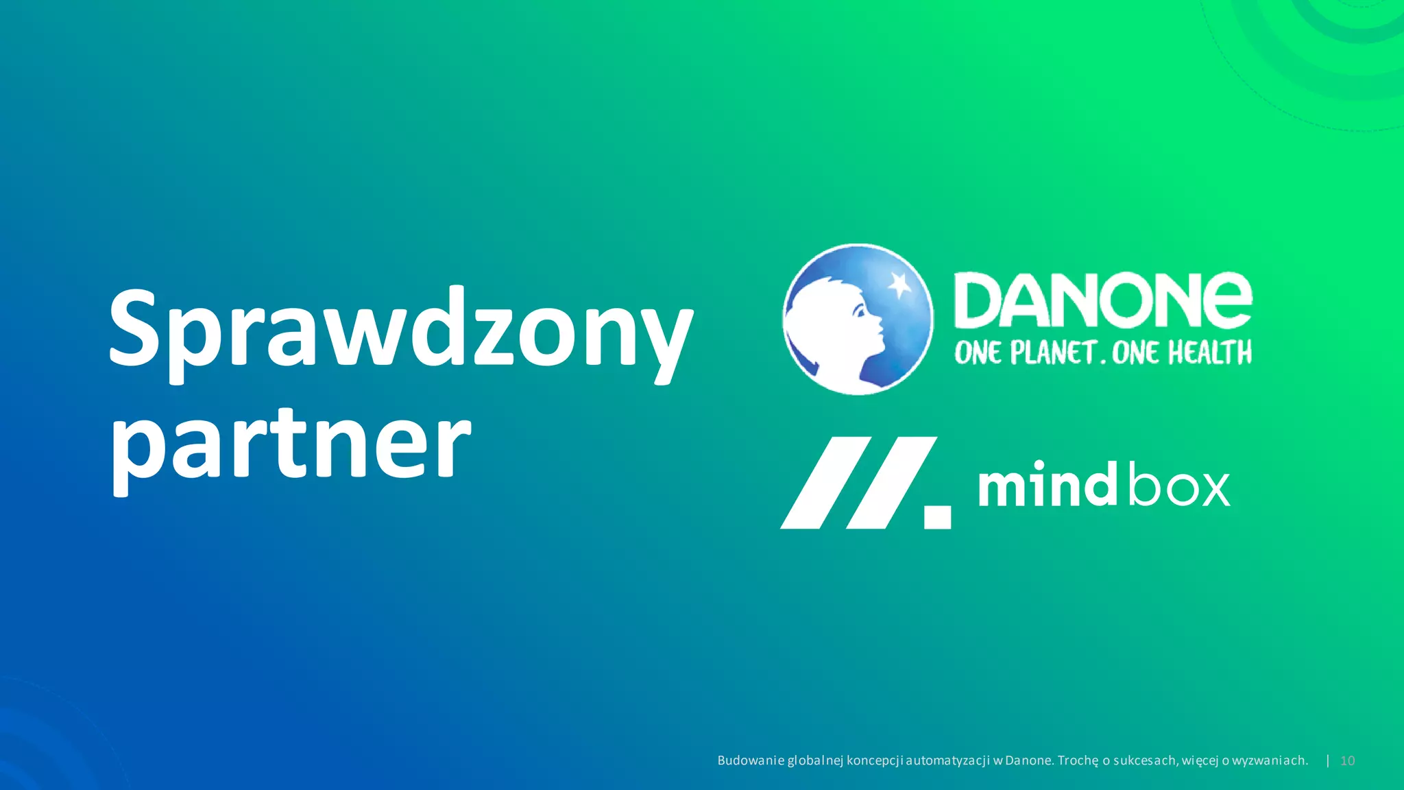 HIPERAUTOMATYZACJA | Mindbox & Danone | PPT