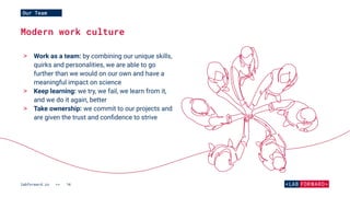 Labforward assists laboratory teams worldwide in their quest to make ...