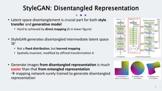 A Style-Based Generator Architecture for Generative Adversarial Networks | PPT