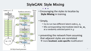 A Style-Based Generator Architecture for Generative Adversarial Networks | PPT