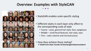 A Style-Based Generator Architecture for Generative Adversarial Networks | PPT