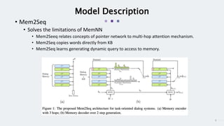 Mem2Seq: Effectively Incorporating Knowledge Bases into End-to-End Task-Oriented Dialog Systems ...