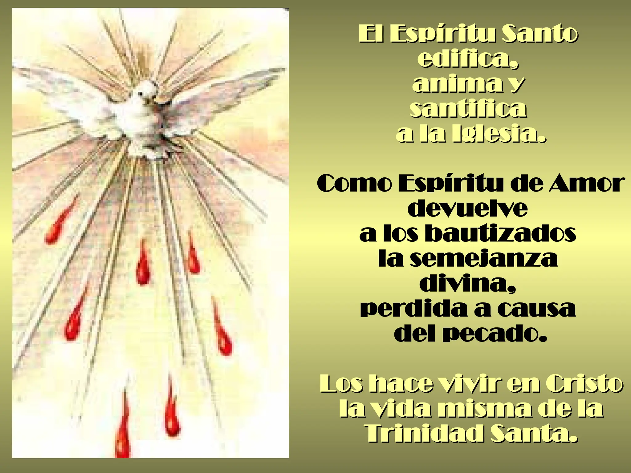Espiritu Santo - Enviado y Profesando la Fe.ppt