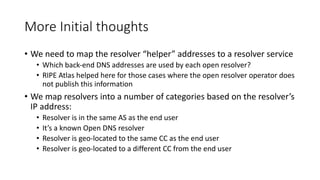 DNS-OARC 38: The resolvers we use | PPT