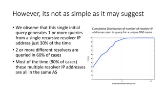 DNS-OARC 38: The resolvers we use | PPT