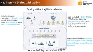 Five key factors to successful SAFe Transformation by Leanwisdom | PPT