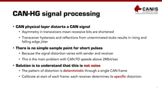 Introduction to the CAN-HG augmentation of CAN for security and ...