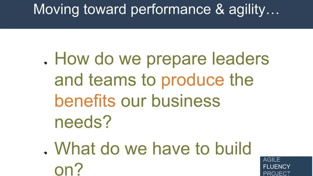 Engage the Agile Fluency® Model with Diana Larsen — Hands-on Agile #46 ...
