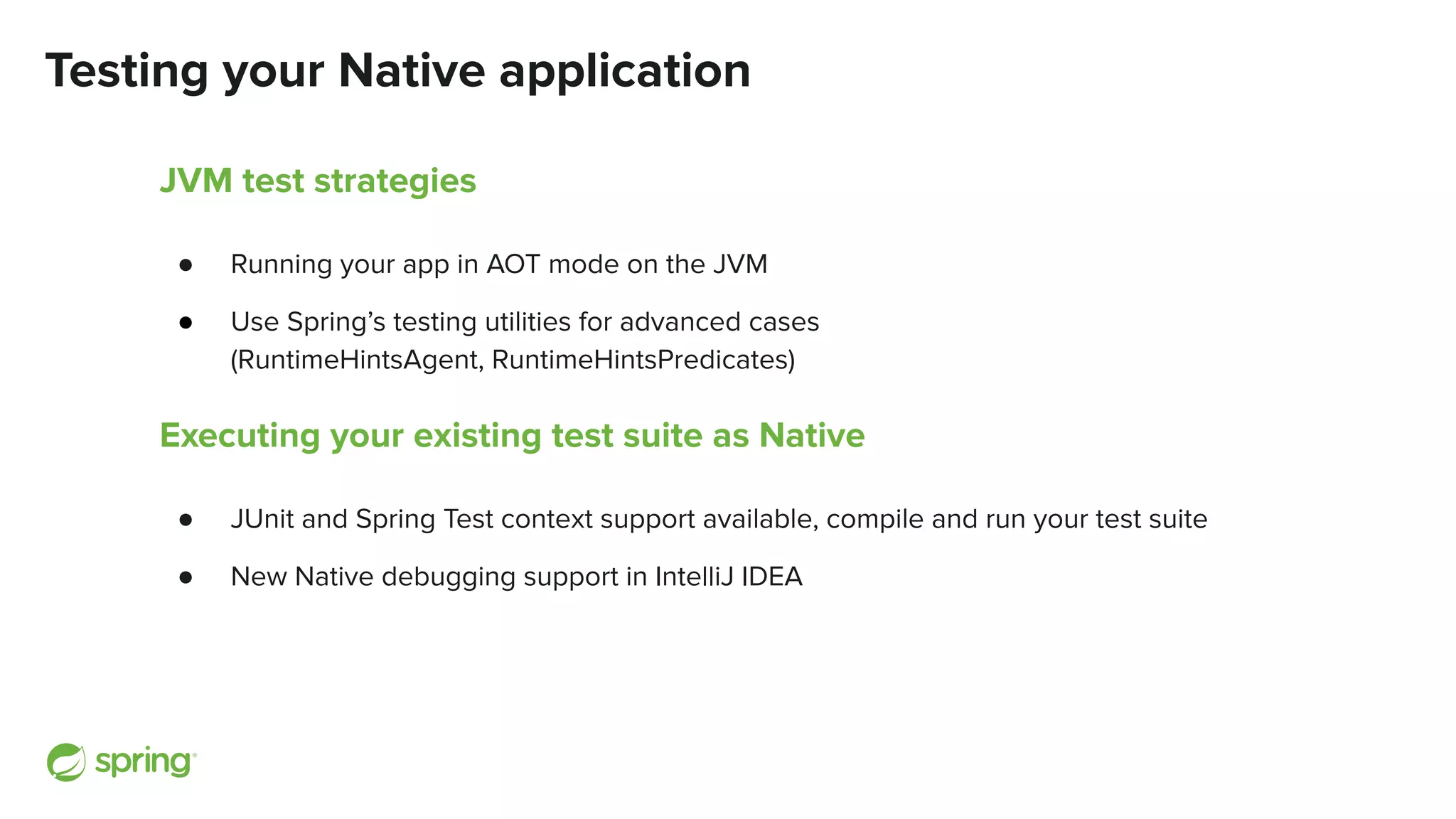 GraalVM Native and Spring Boot 3.0 | PDF