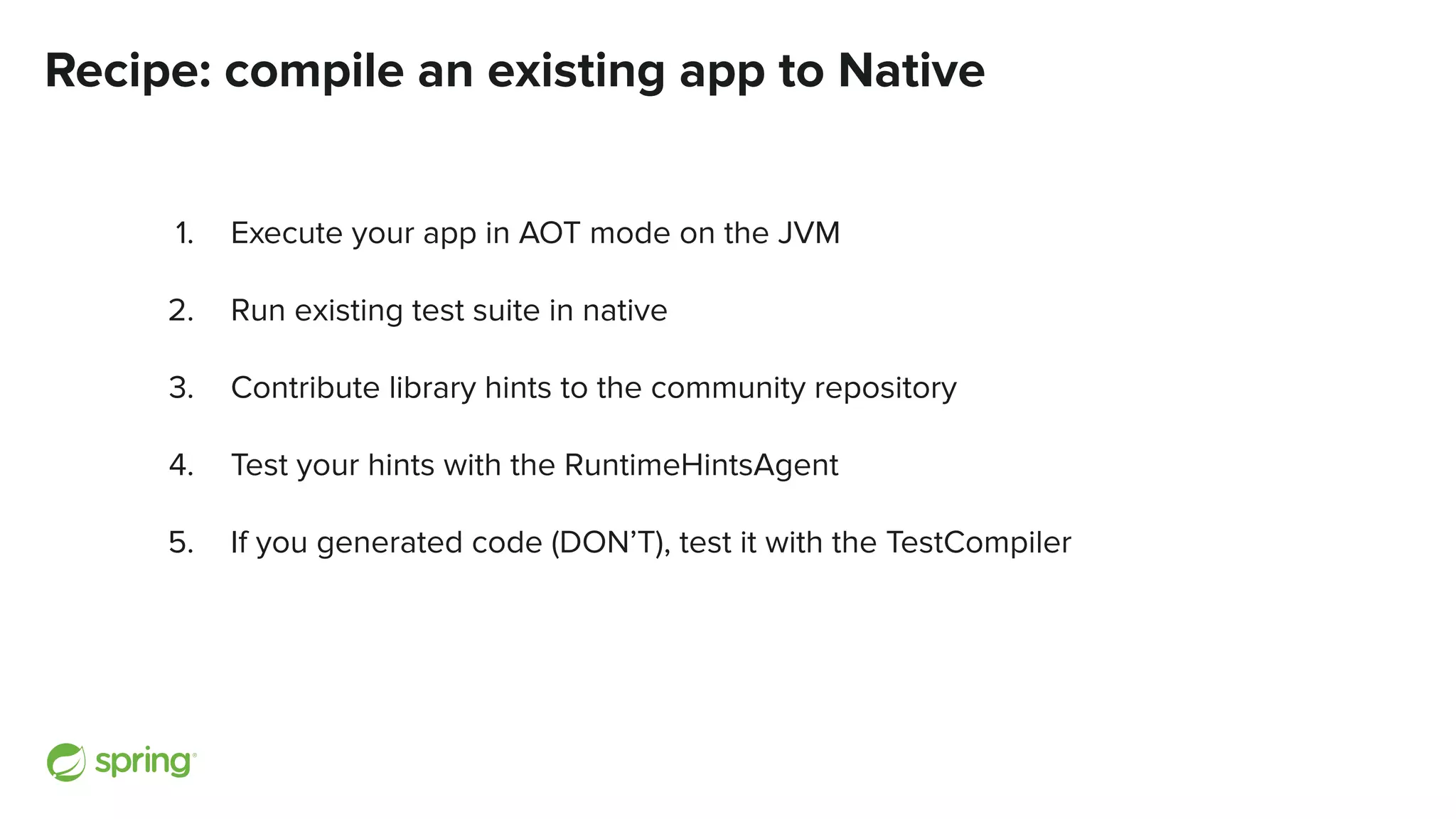 GraalVM Native and Spring Boot 3.0 | PDF