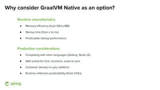 GraalVM Native and Spring Boot 3.0 | PPT